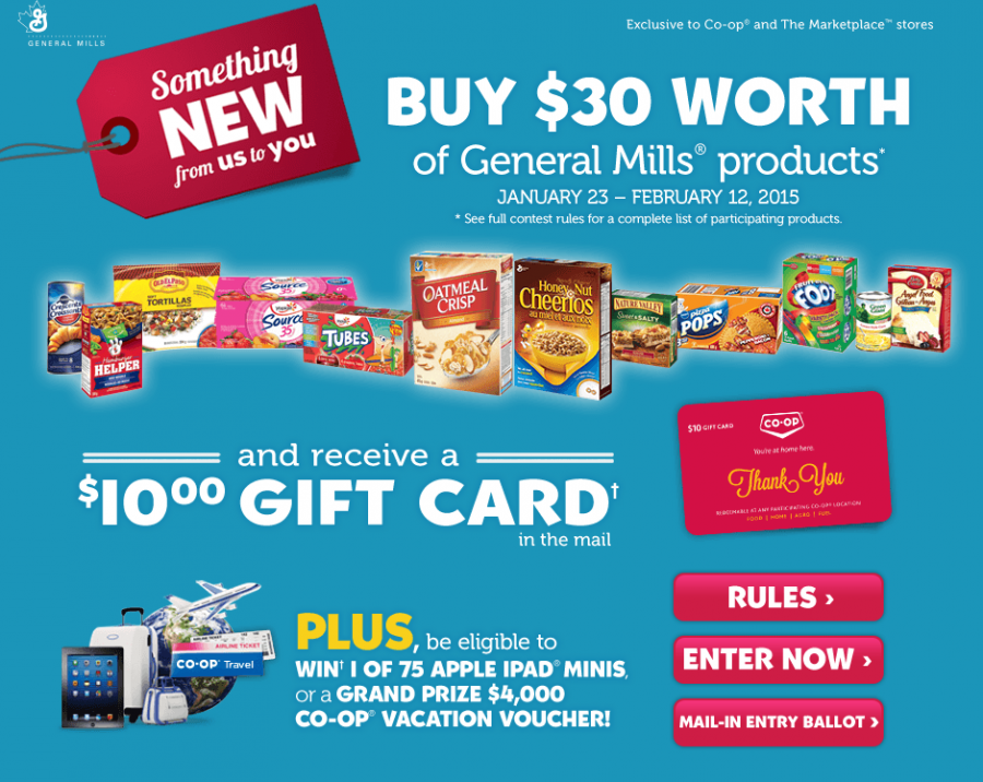 General Mills Something New Contest