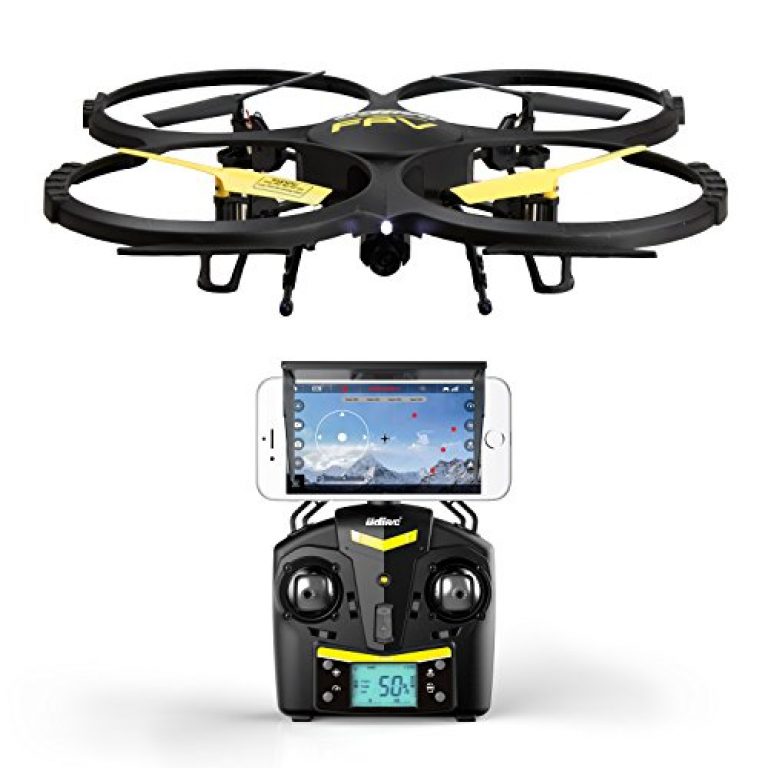 U818A Wifi FPV Drone with Altitude Hold and HD Camera - Black - Bonus ...