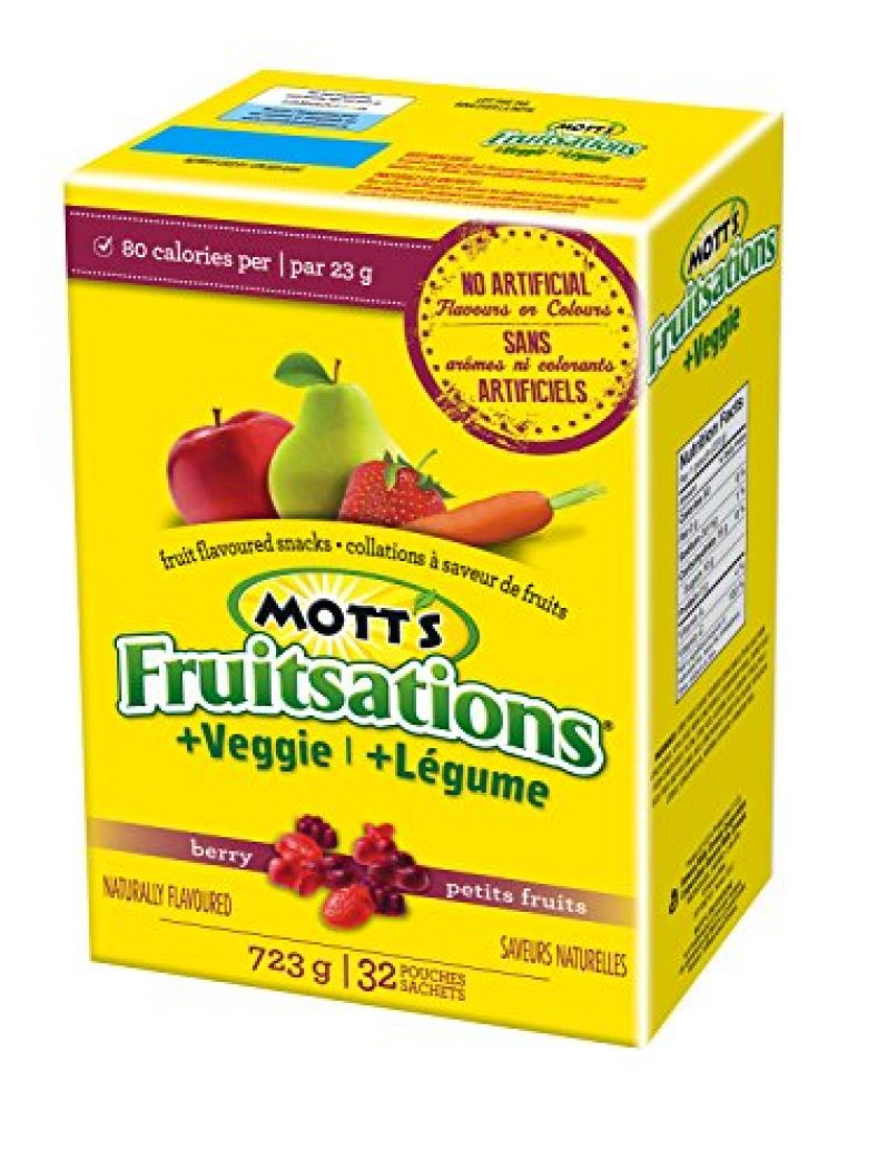 Mott's Fruitsations Veggie Berry, 32-Count — Deals from SaveaLoonie!