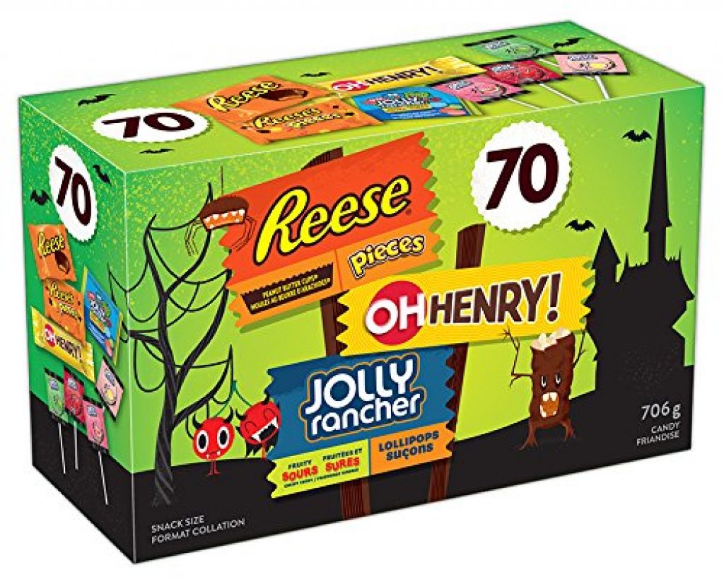 HERSHEY'S Halloween Candy Assortment (Reese, Reese's Piece, Oh Henry ...