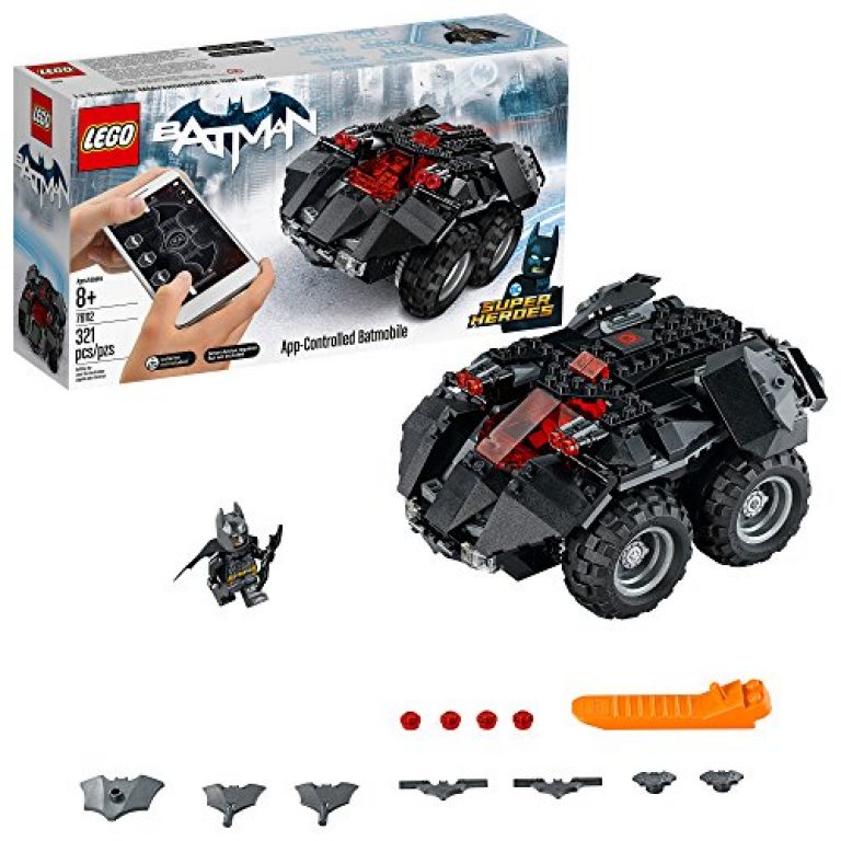 Lego DC Super Heroes App-Controlled Batmobile 76112 Building Kit ...