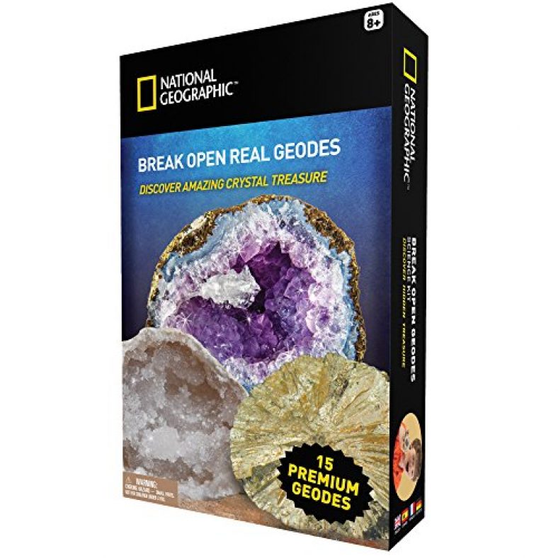 National Geographic Break Open Real Geodes — Deals from SaveaLoonie!
