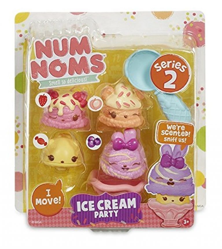 Num Noms Series 2 - Scented 4-Pack - Ice Cream Party — Deals from ...