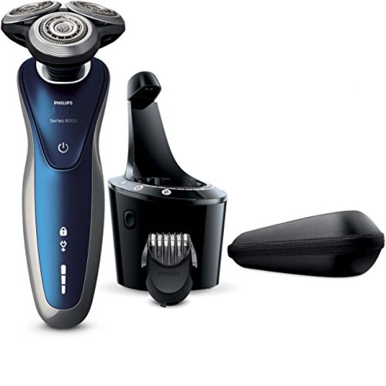Philips Wet & Dry Electric Cordless Electric Shaver Series 8000 with ...