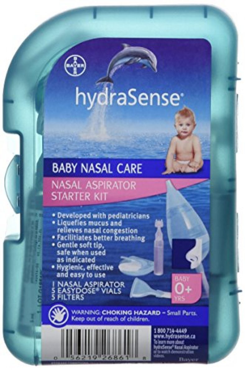 hydraSense Nasal Aspirator Starter Kit, Baby Nasal Care — Deals from ...