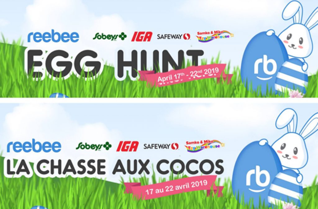 reebee Egg Hunt Contest — Deals from SaveaLoonie!
