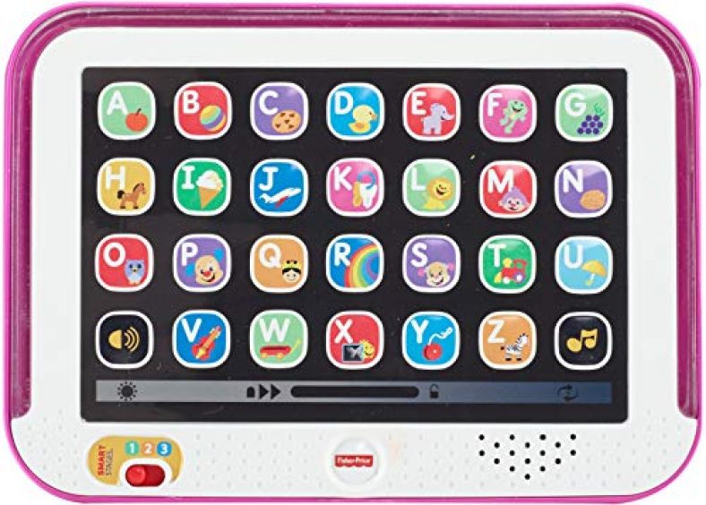 Fisher-Price Laugh & Learn Smart Stages Tablet, Pink