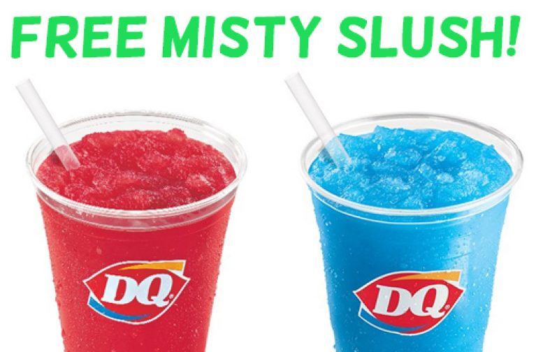Dairy Queen FREE Misty Slush — Deals from SaveaLoonie!