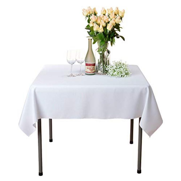 Square Solid Polyester Tablecloth — Deals from SaveaLoonie!