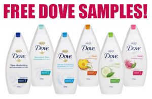 Get a Free Dove Sample - Body Wash Freebie - SaveaLoonie.com