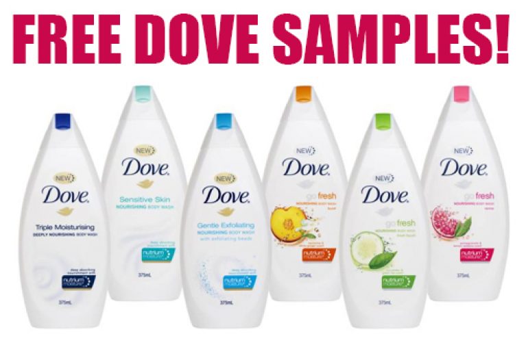 Get a Free Dove Sample - Body Wash Freebie - SaveaLoonie.com