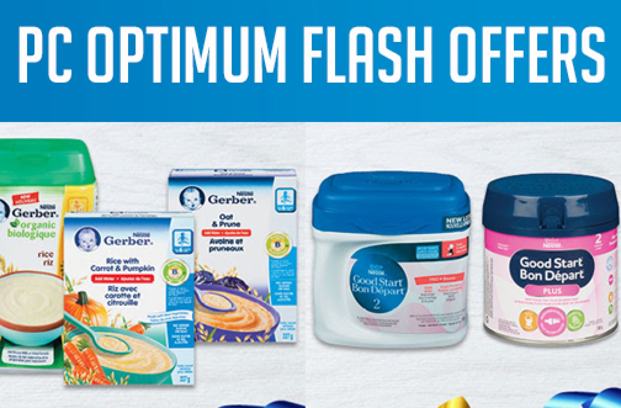 PC Optimum Gerber, Nestle & Joe Fresh Flash Offers — Deals from ...