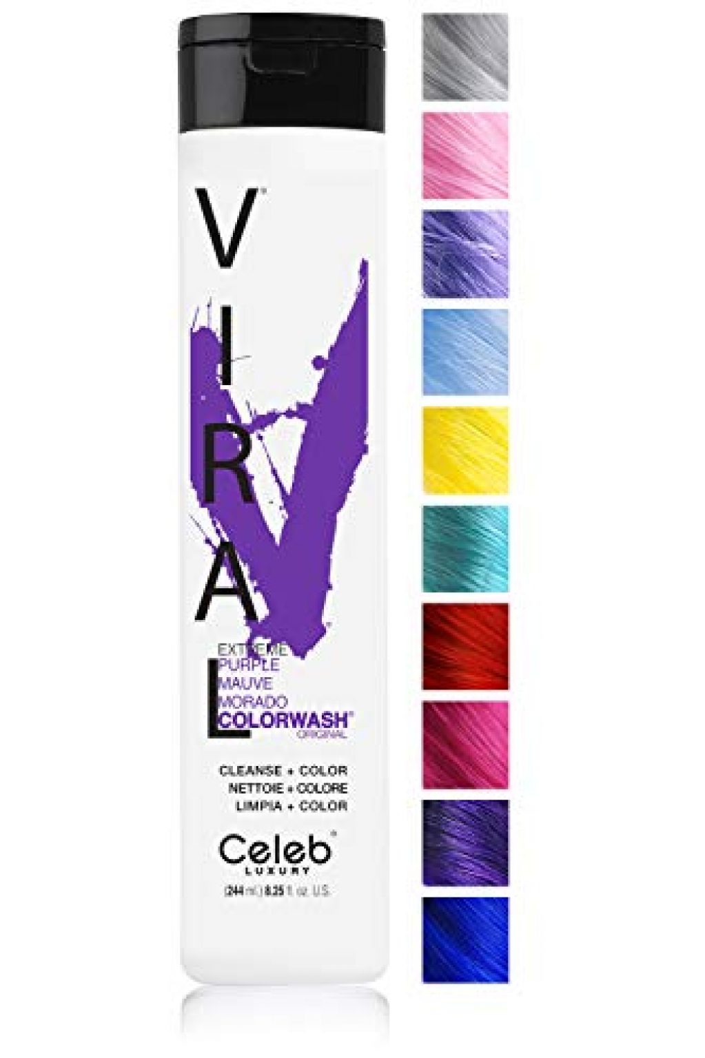 Celeb Luxury Viral Colorwash: Color Depositing Shampoo Concentrate ...