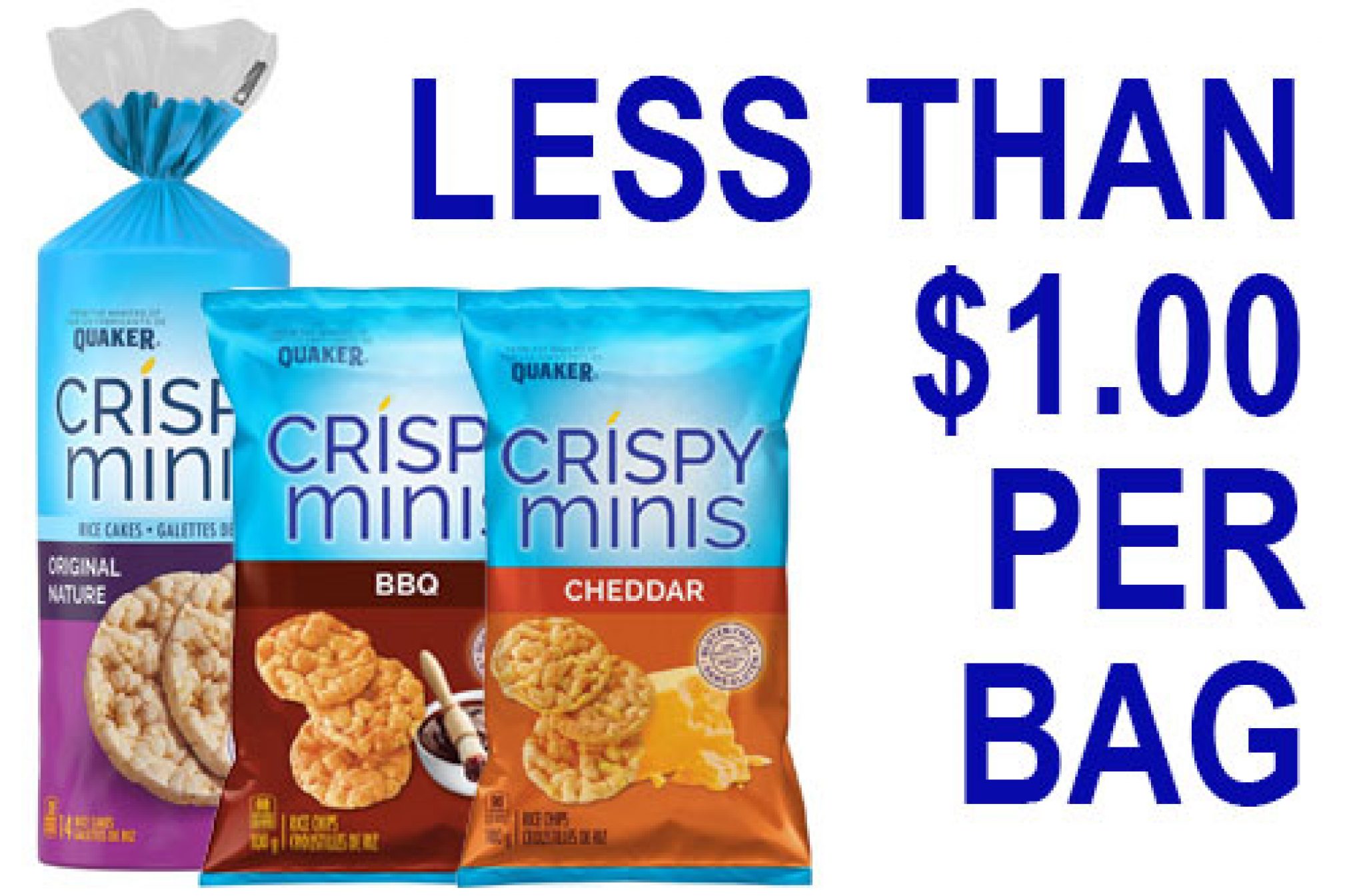 Major Savings on Quaker Crispy Minis — Deals from SaveaLoonie!