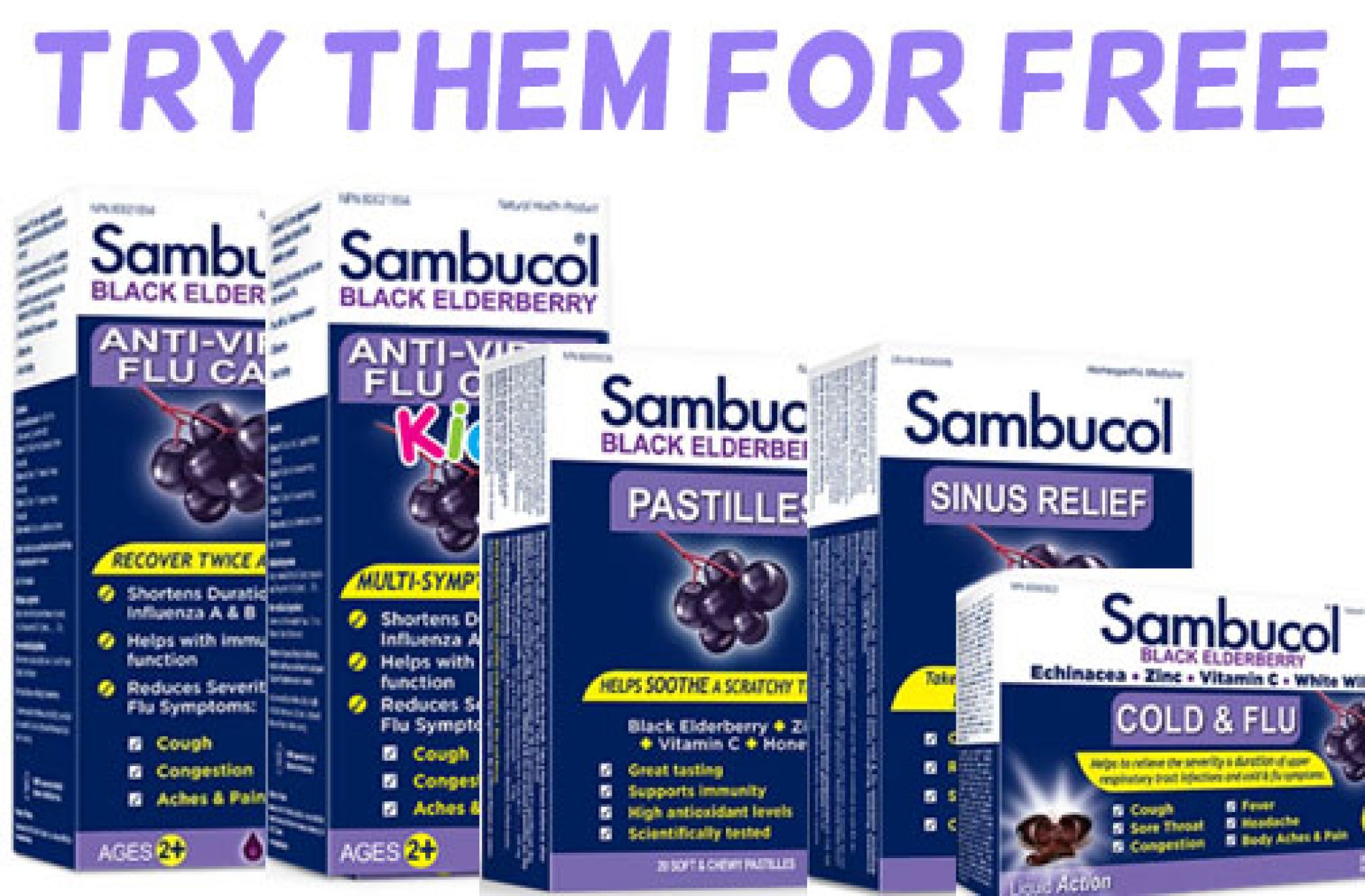 SocialNature - Sambucol Cold & Flu Products — Deals from SaveaLoonie!