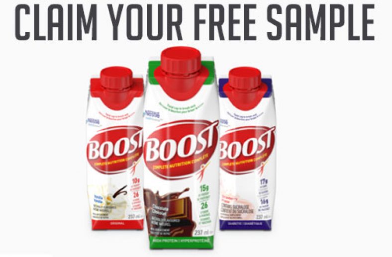 Free Boost Nutrition Drink Sample — Deals from SaveaLoonie!
