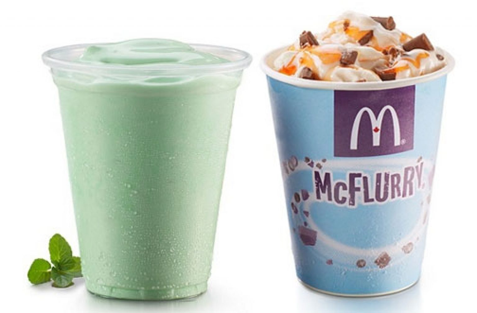 McDonald's Shamrock Shake & Cadbury Creme Egg McFlurry are BACK ...