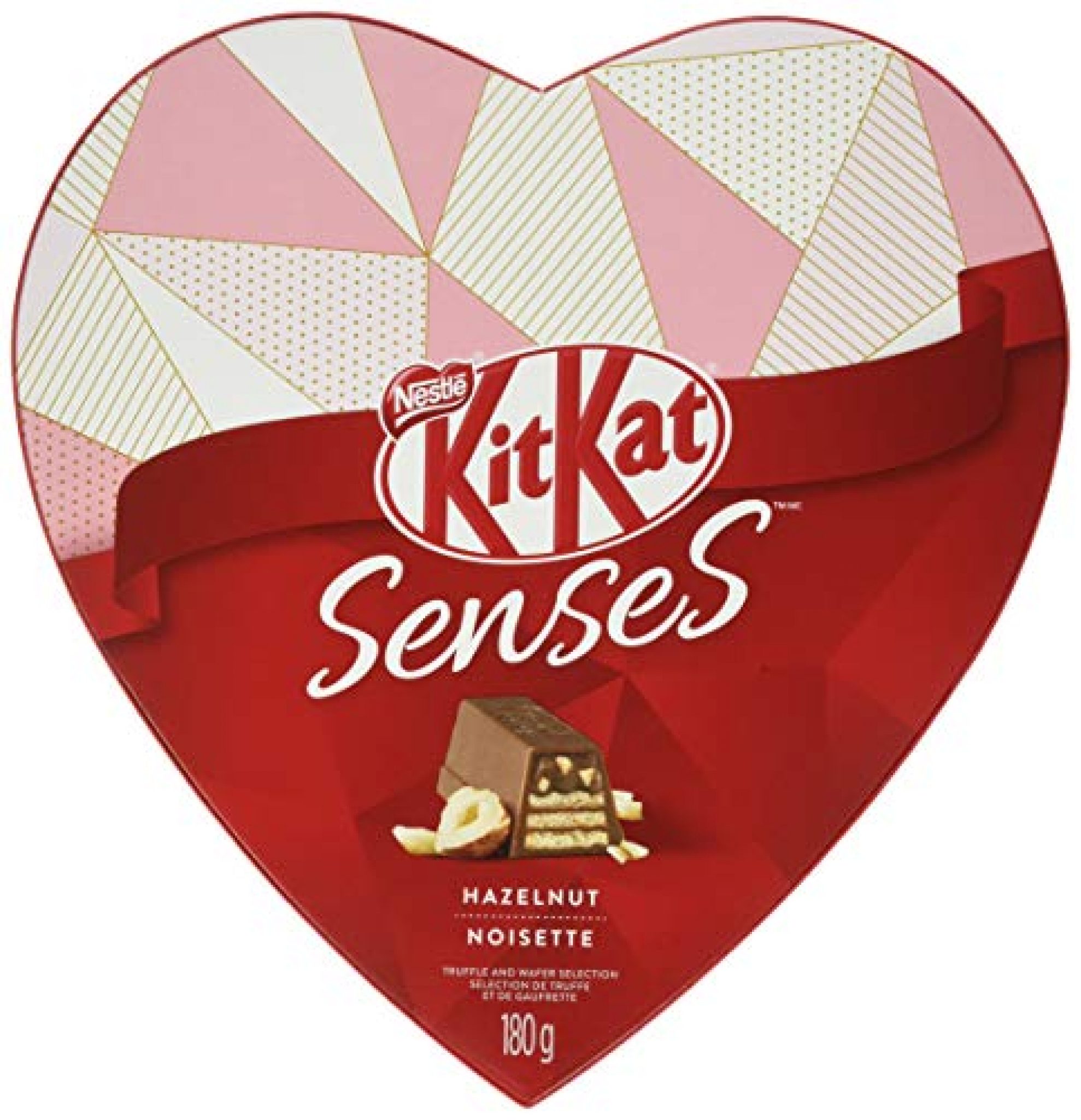 KIT KAT NESTLÉ KITKAT Senses Valentine's Heart Carton, 180 Grams