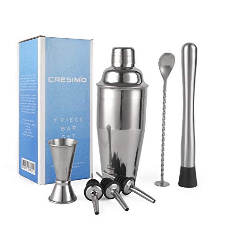 Cresimo 7 Piece Cocktail Shaker Bar Set — Deals from SaveaLoonie!