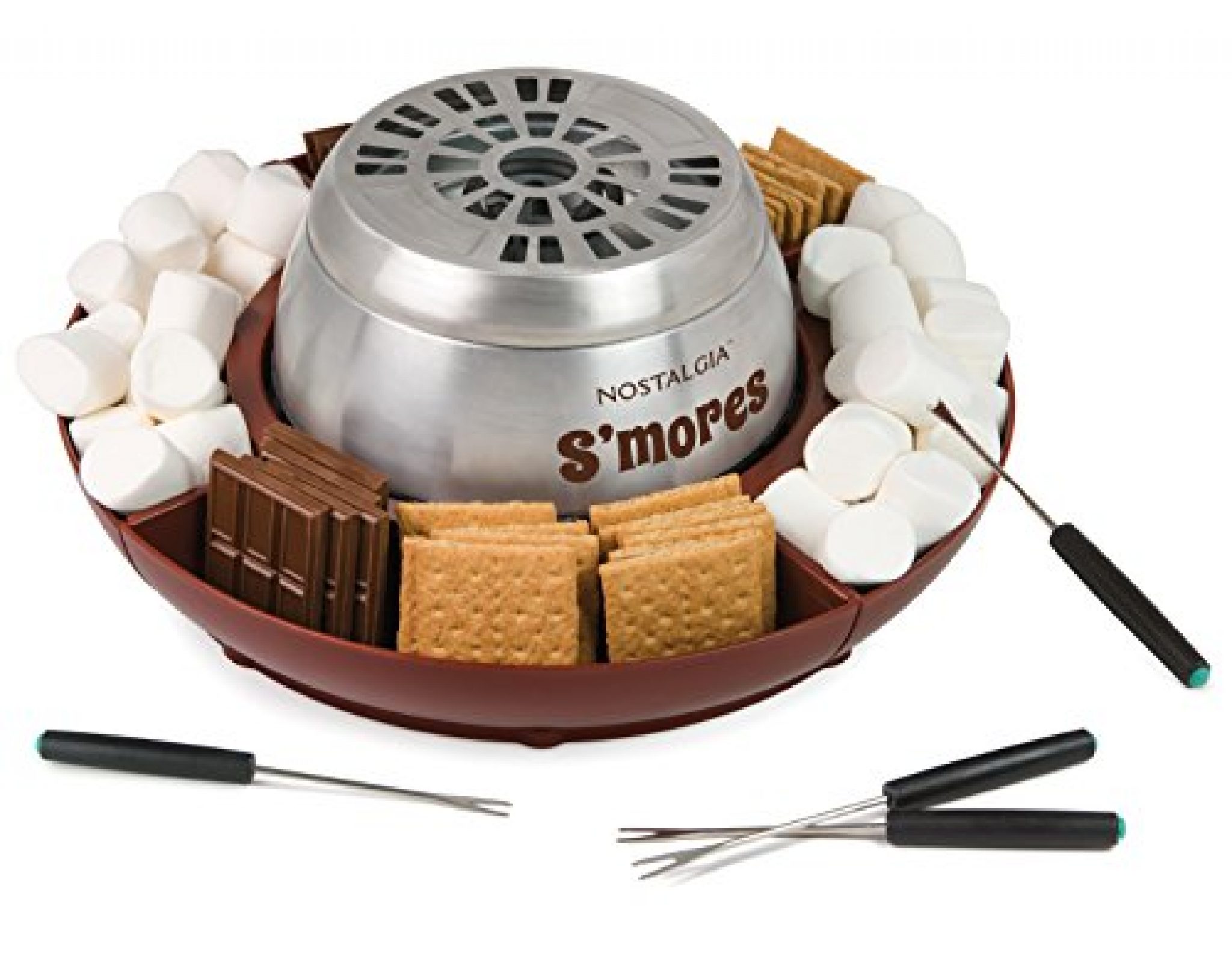Nostalgia Indoor Electric Stainless Steel S'mores Maker — Deals from ...