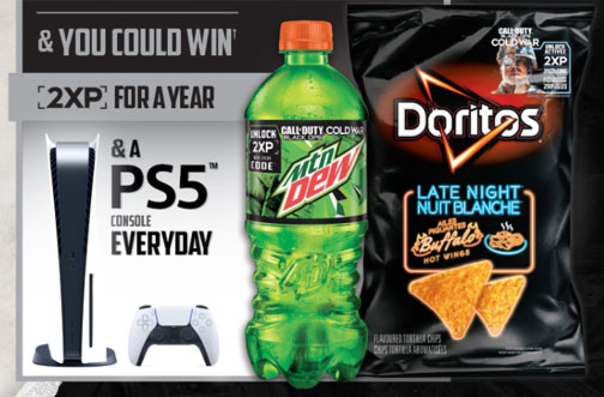 Doritos Contest Canada | Dew & Doritos Call of Duty Black Ops Cold War ...