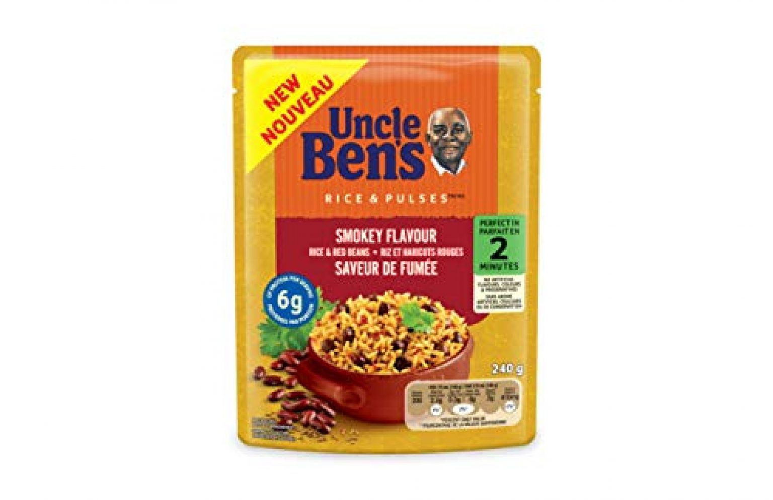 Uncle Ben's Bistro Express Smoky Red Beans & Rice, 250G — Deals from ...