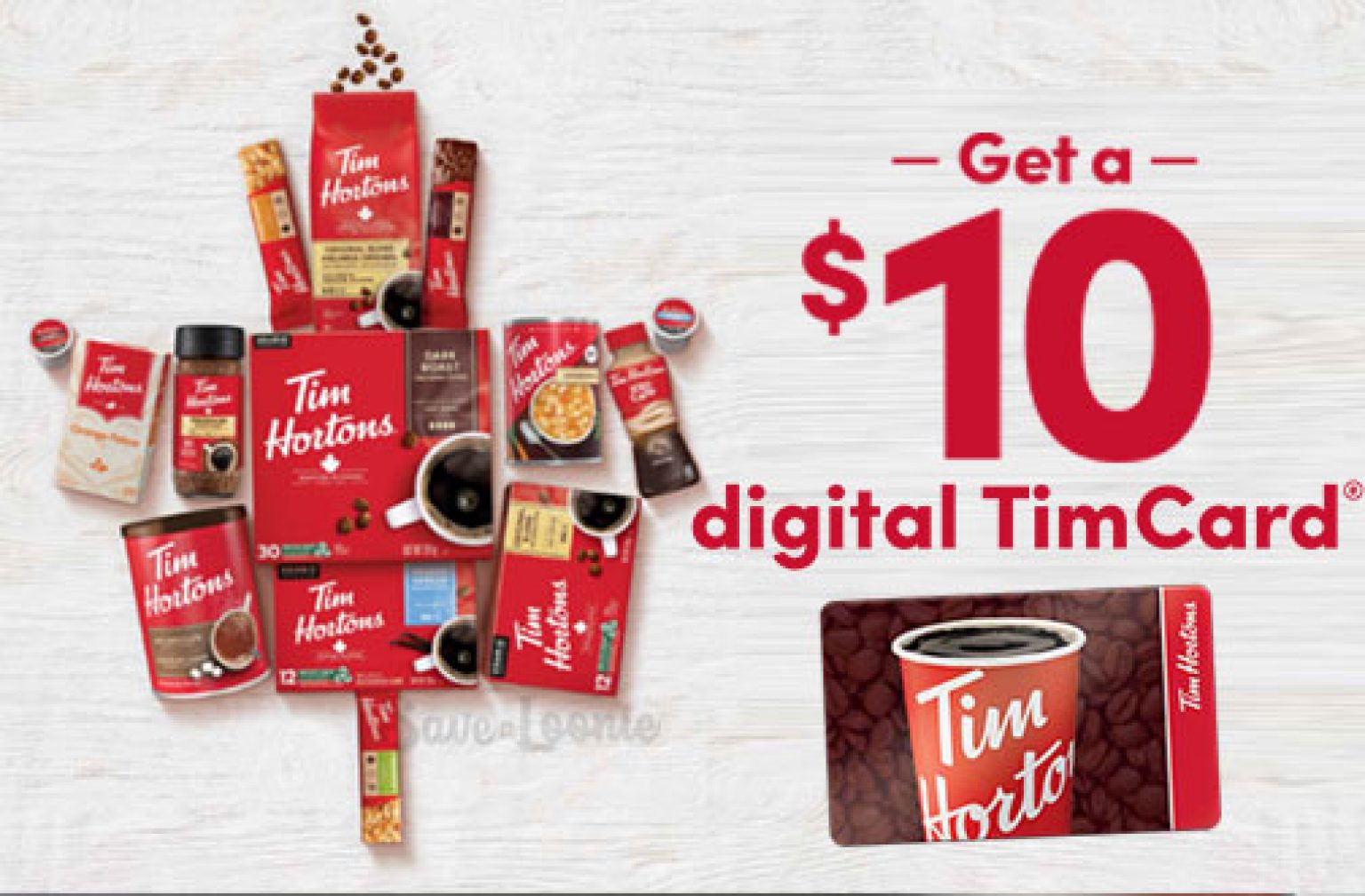 Tims At Home Promotion — Deals from SaveaLoonie!