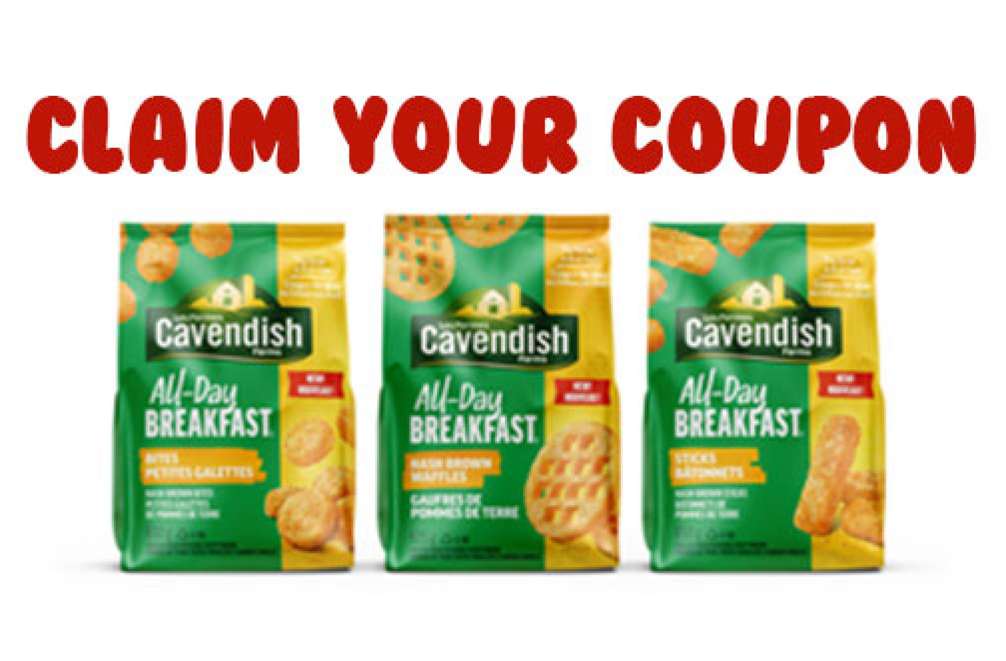 Cavendish Farms Coupons | NEW All-Day Breakfast Potatoes + More Savings ...