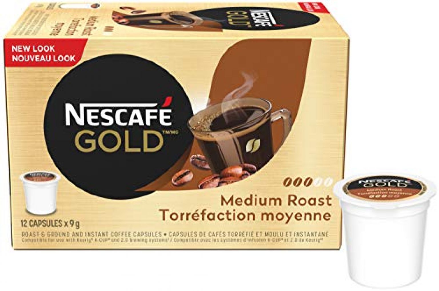 NESCAFÉ Gold Medium Roast, 12 Count — Deals from SaveaLoonie!