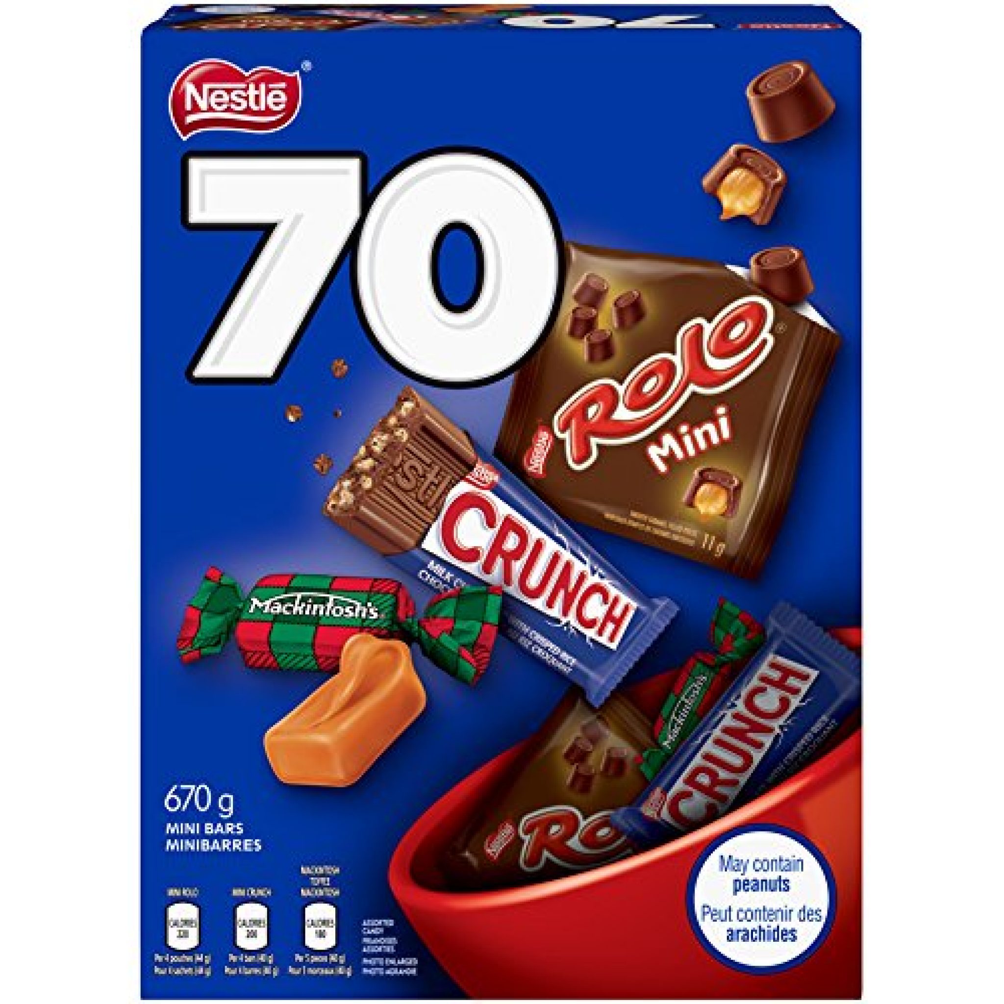 NESTLÉ Mini Halloween Assorted Chocolate & Candy - ROLO, Crunch ...