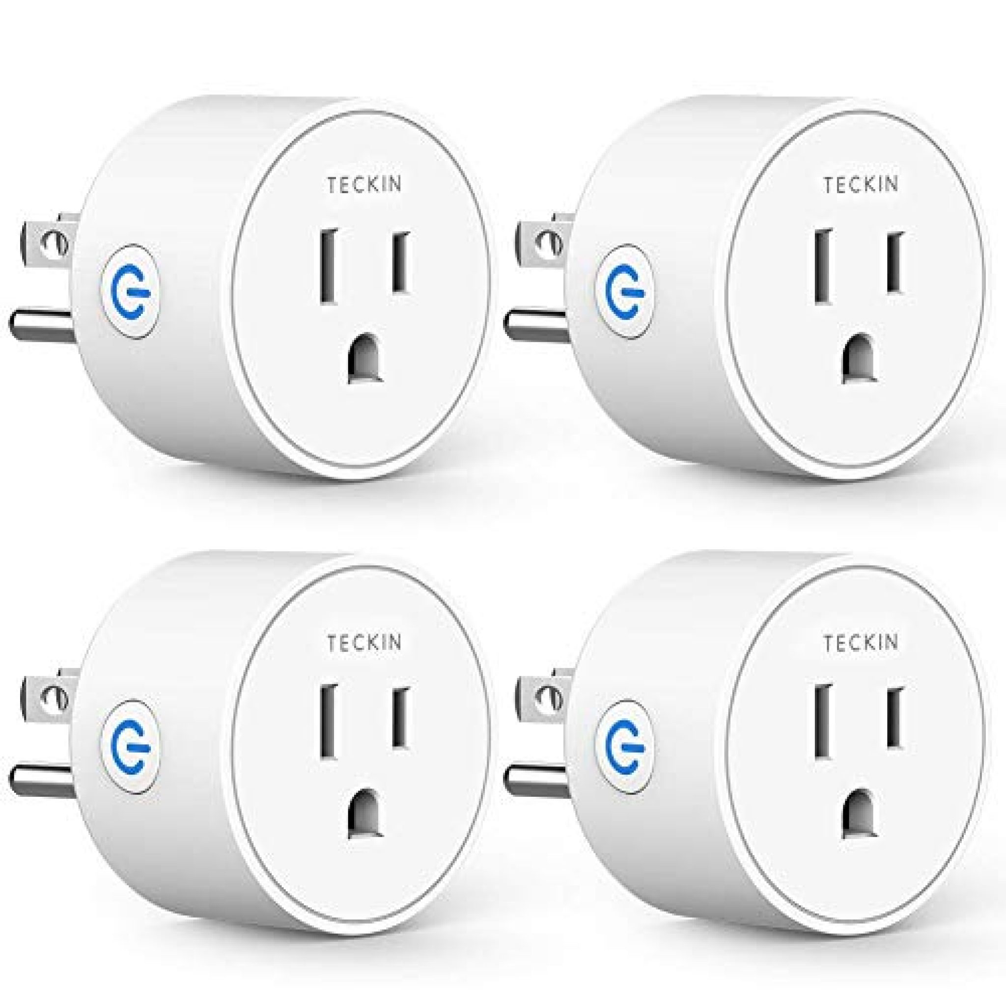 TECKIN Smart Plug WiFi Mini Socket, No Hub Required (4 Pack) — Deals ...