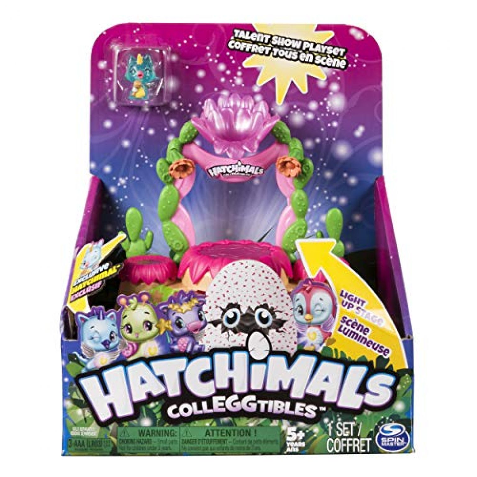 Hatchimals CollEGGtibles Light-up Stage Talent Show Playset — Deals ...