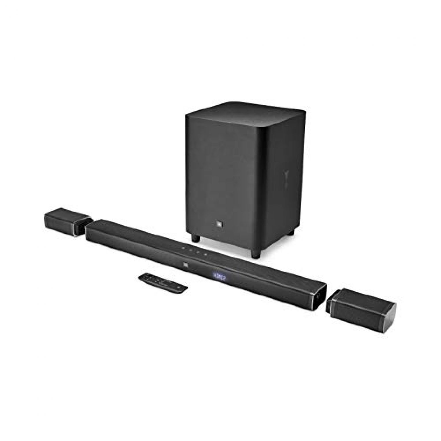 JBL 4K Ultra HD 5.1-Channel Soundbar with True Wireless Surround ...