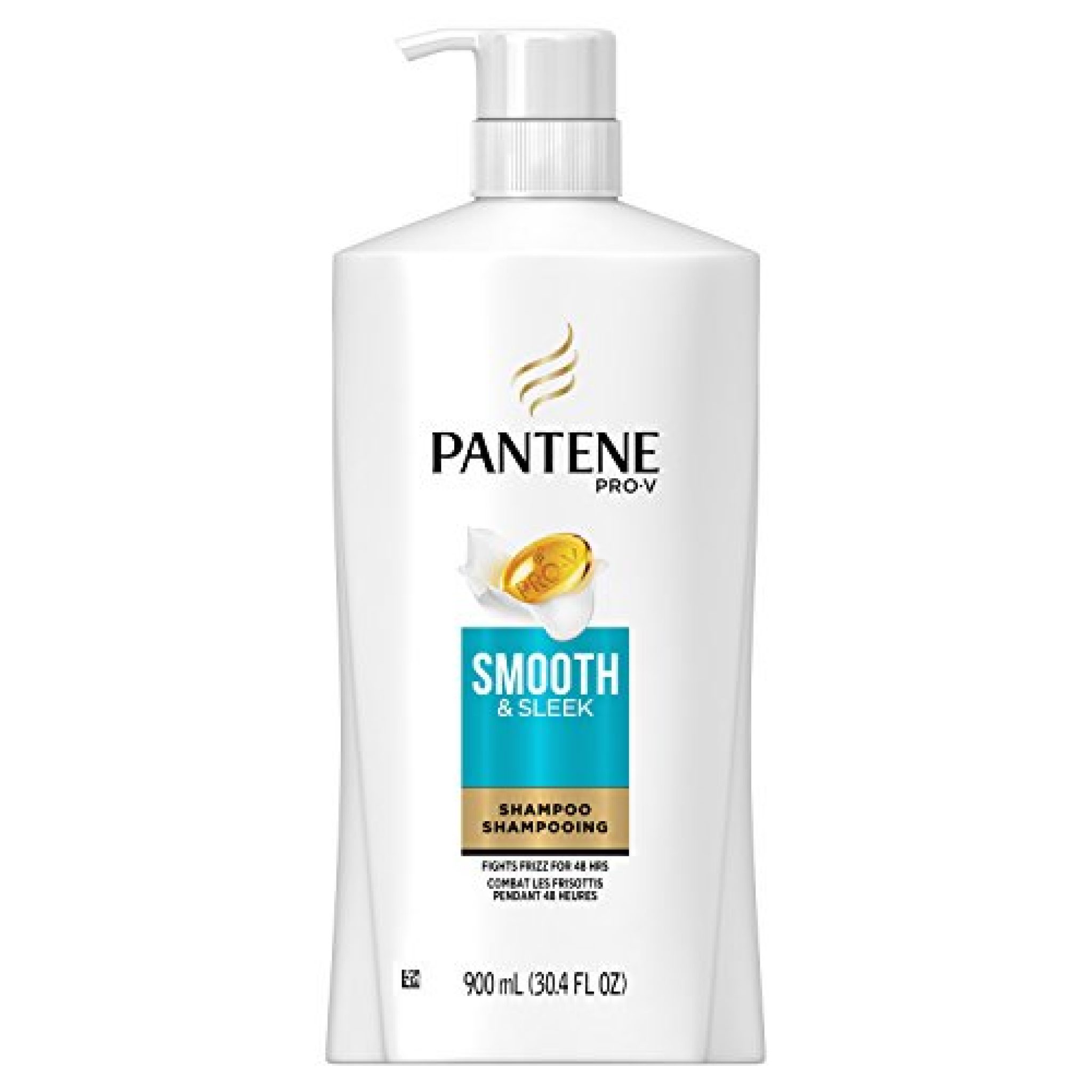 Pantene Pro-V Smooth & Sleek Shampoo, 900 mL — Deals from SaveaLoonie!