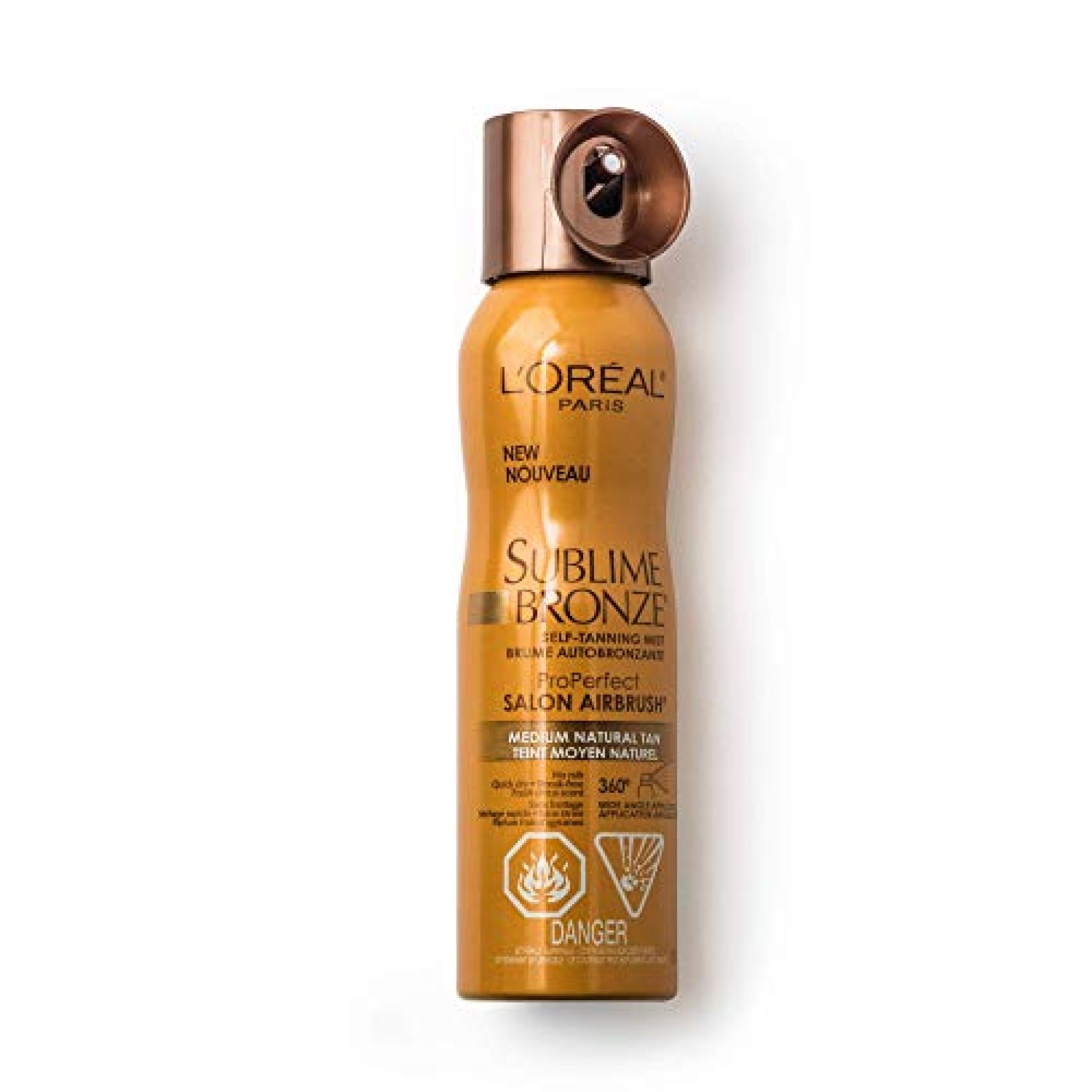 L'Oreal Paris Sublime Bronze Self-Tanning Mist, Medium, 150 ml — Deals ...