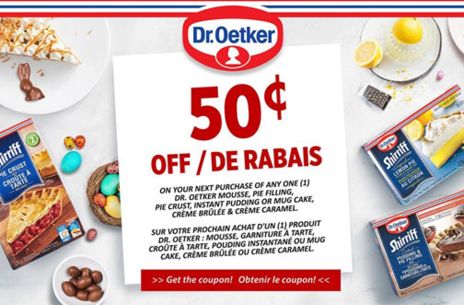 Dr Oetker Coupon | Desserts Coupon — Deals from SaveaLoonie!