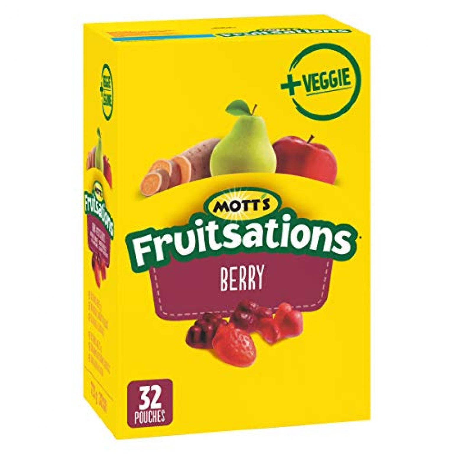 Mott's Fruitsations+Veggie, Berry, 32-Count — Deals from SaveaLoonie!