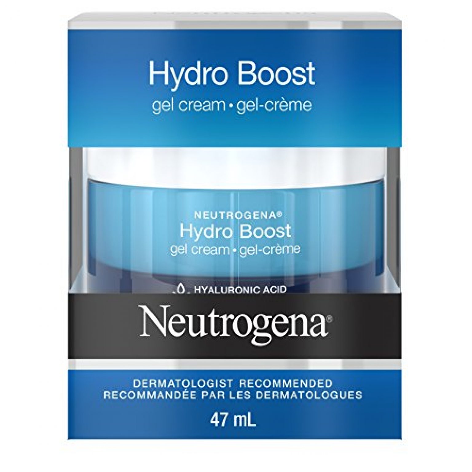 Neutrogena hydroboost facial gel-cream with hyaluronic acid, hydrating ...