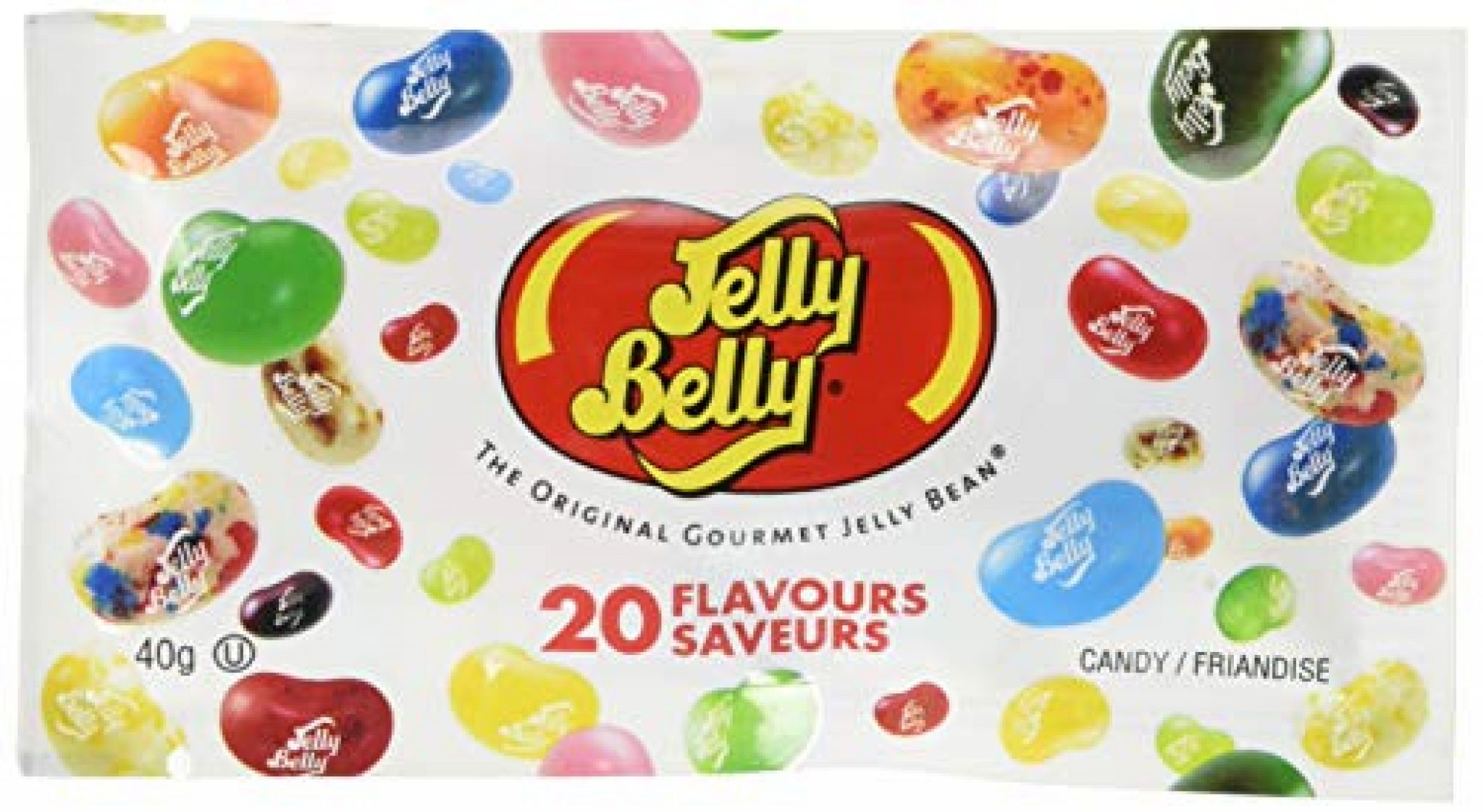 Jelly Belly Jelly Beans, 20 Assorted Flavours, 40g — Deals from ...