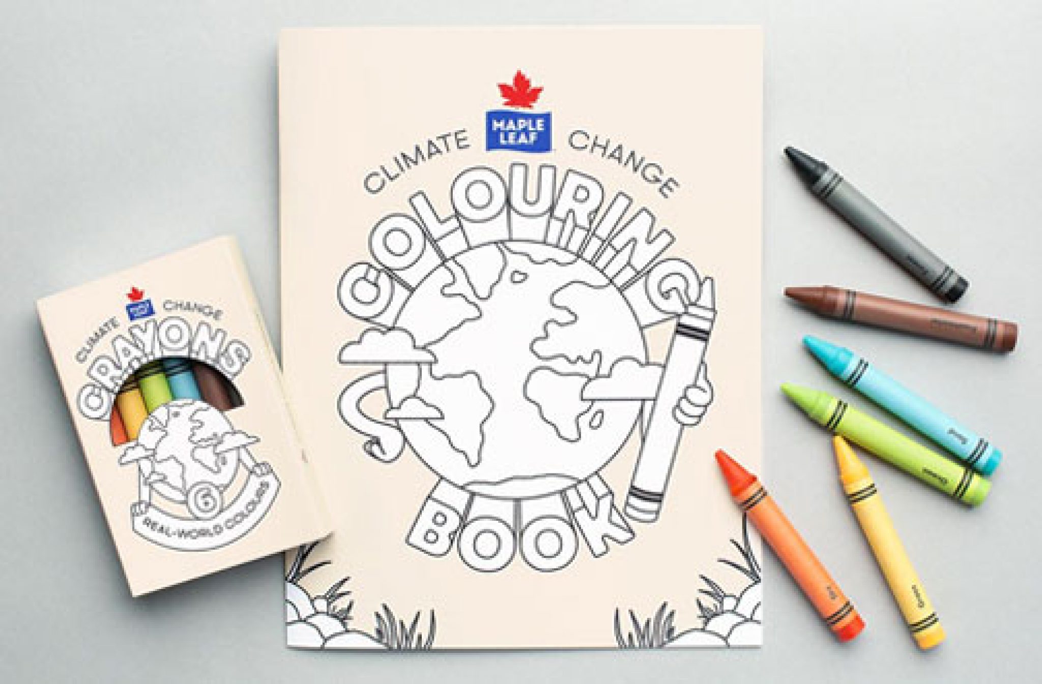 Free Maple Leaf Foods Climate Change Colouring Pack — Deals from ...