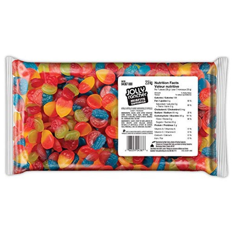 JOLLY RANCHER Misfits Gummy Candy, 2.5kg Bulk Bag — Deals from SaveaLoonie!