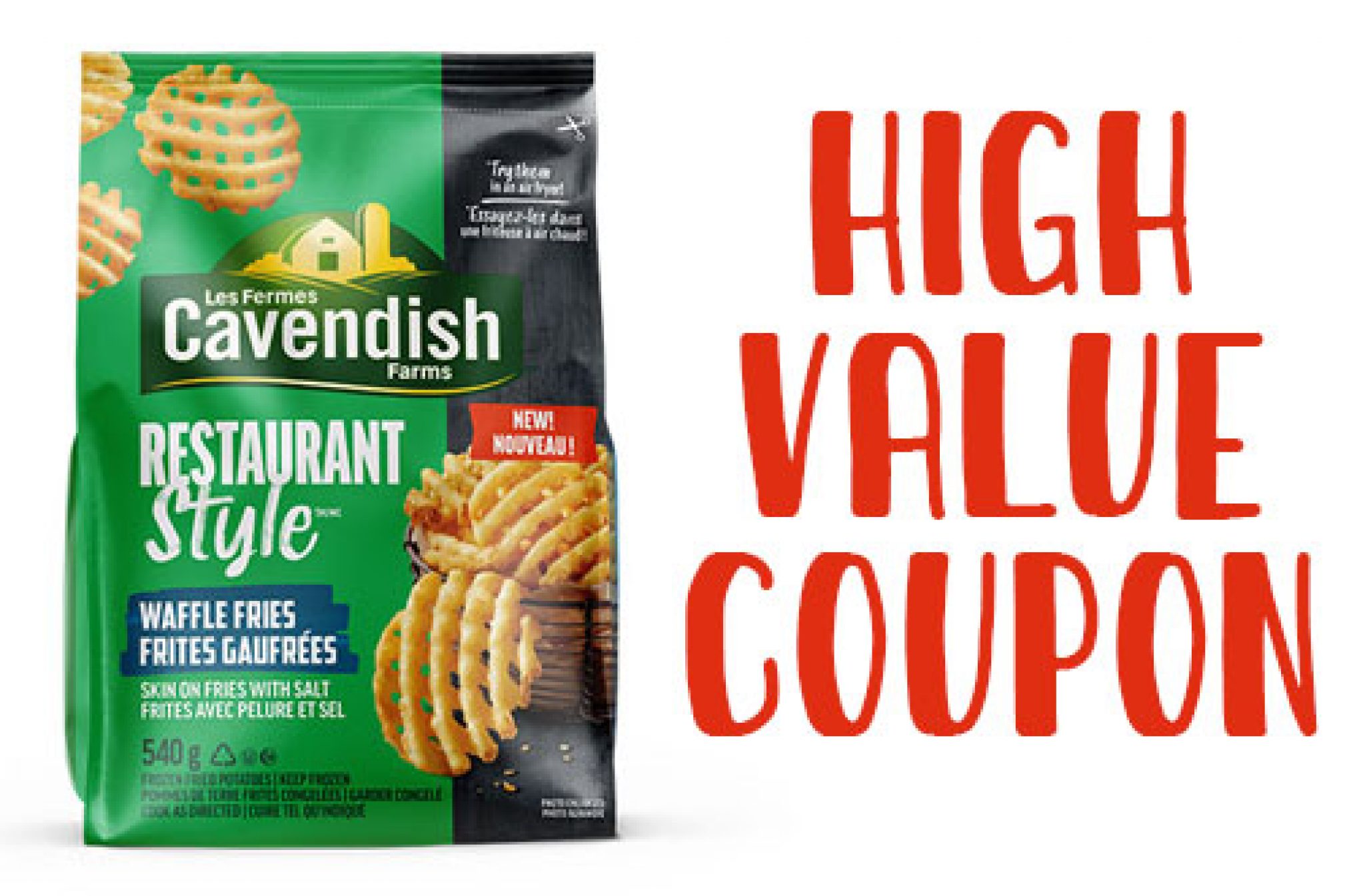 Cavendish Farms Coupons | New Crinkle Chips Coupon