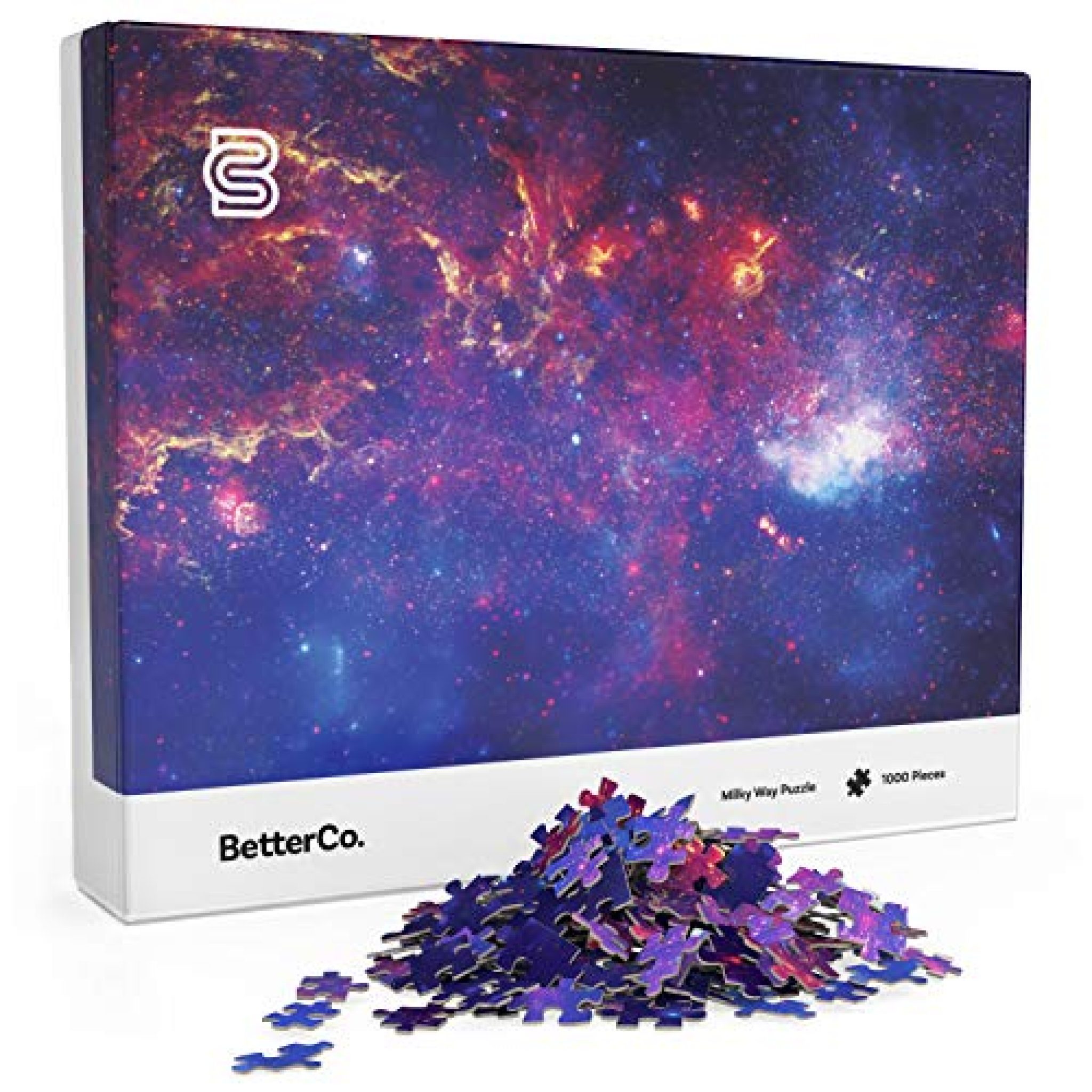 BetterCo. - Milky Way Puzzle 1000 Pieces -Difficult Jigsaw Puzzles 1000 ...