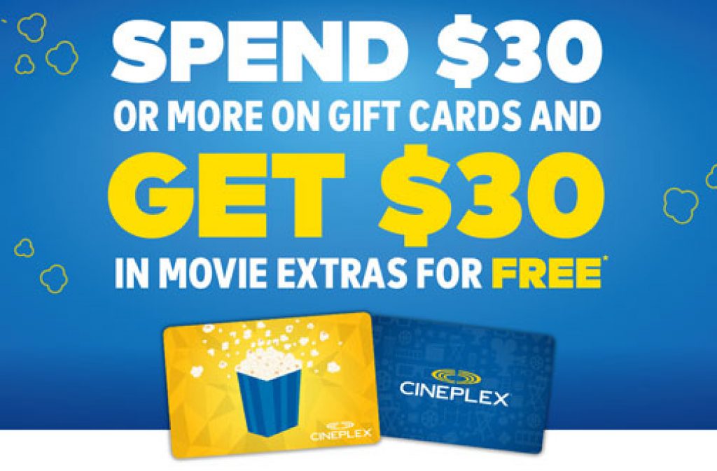 Cineplex Holiday Gift Bundle — Deals from SaveaLoonie!
