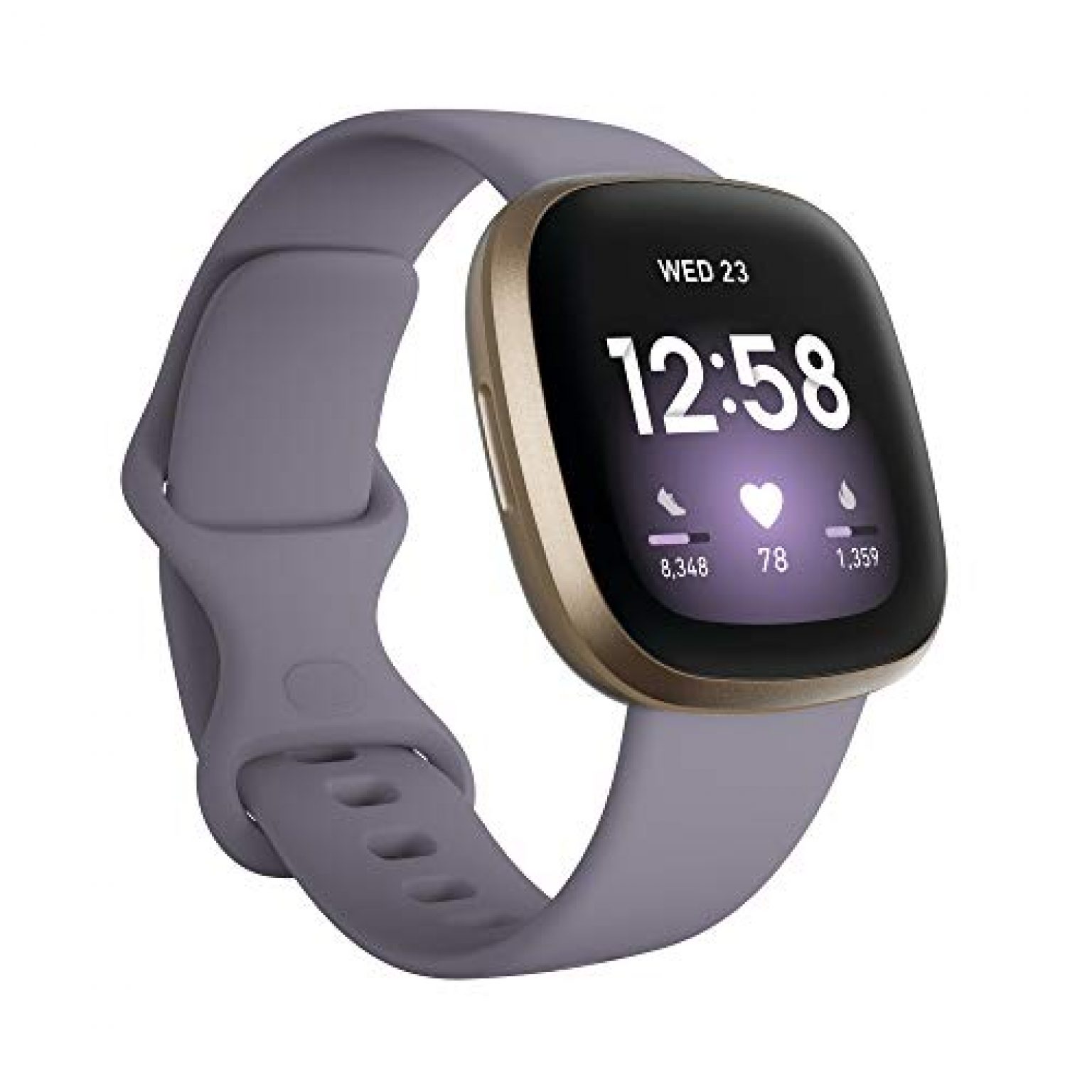 Fitbit Versa 3 Health and Fitness Smartwatch, Amazon Exclusive Color ...