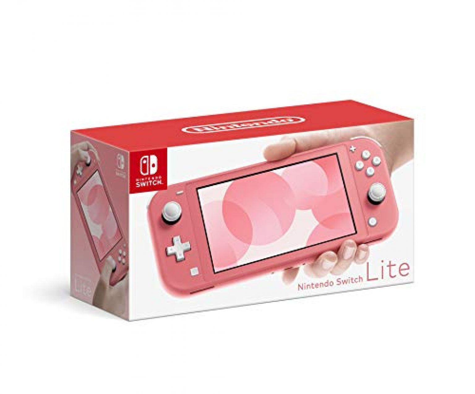 Nintendo Switch Lite - Coral — Deals from SaveaLoonie!