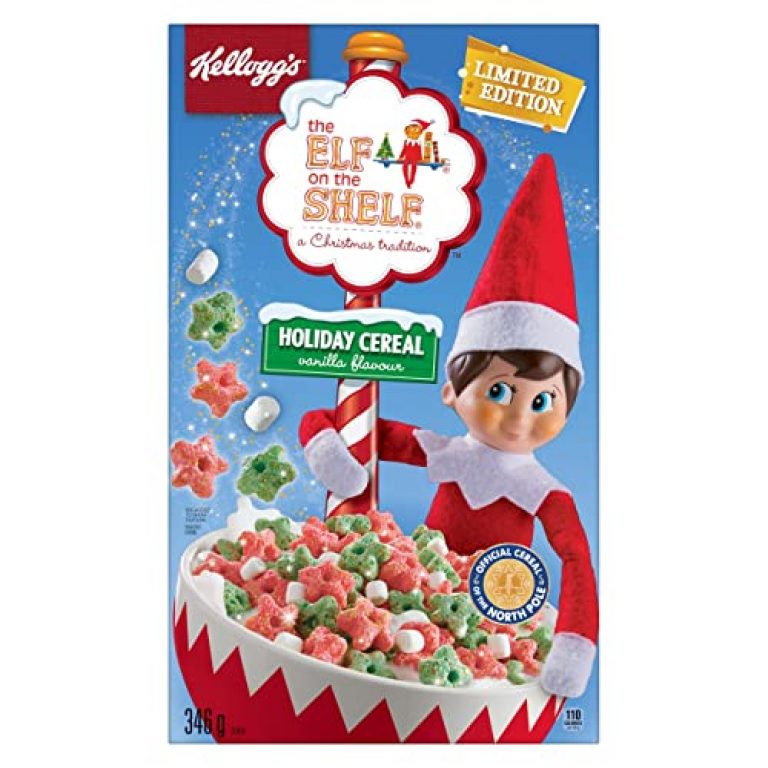 Kellogg's Elf on The Shelf Holiday Cereal Vanilla Flavour Limited ...