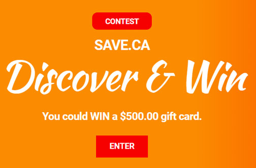 Save.ca Contest | Discover & Win Contest — Deals from SaveaLoonie!