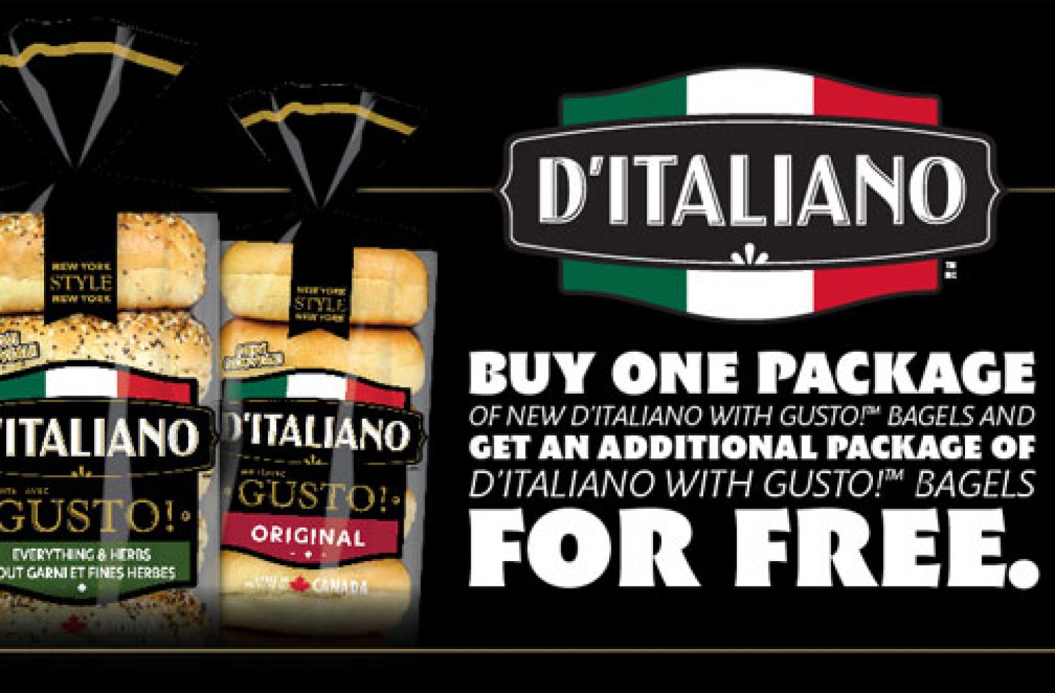 BOGO D'Italiano Coupon — Deals from SaveaLoonie!