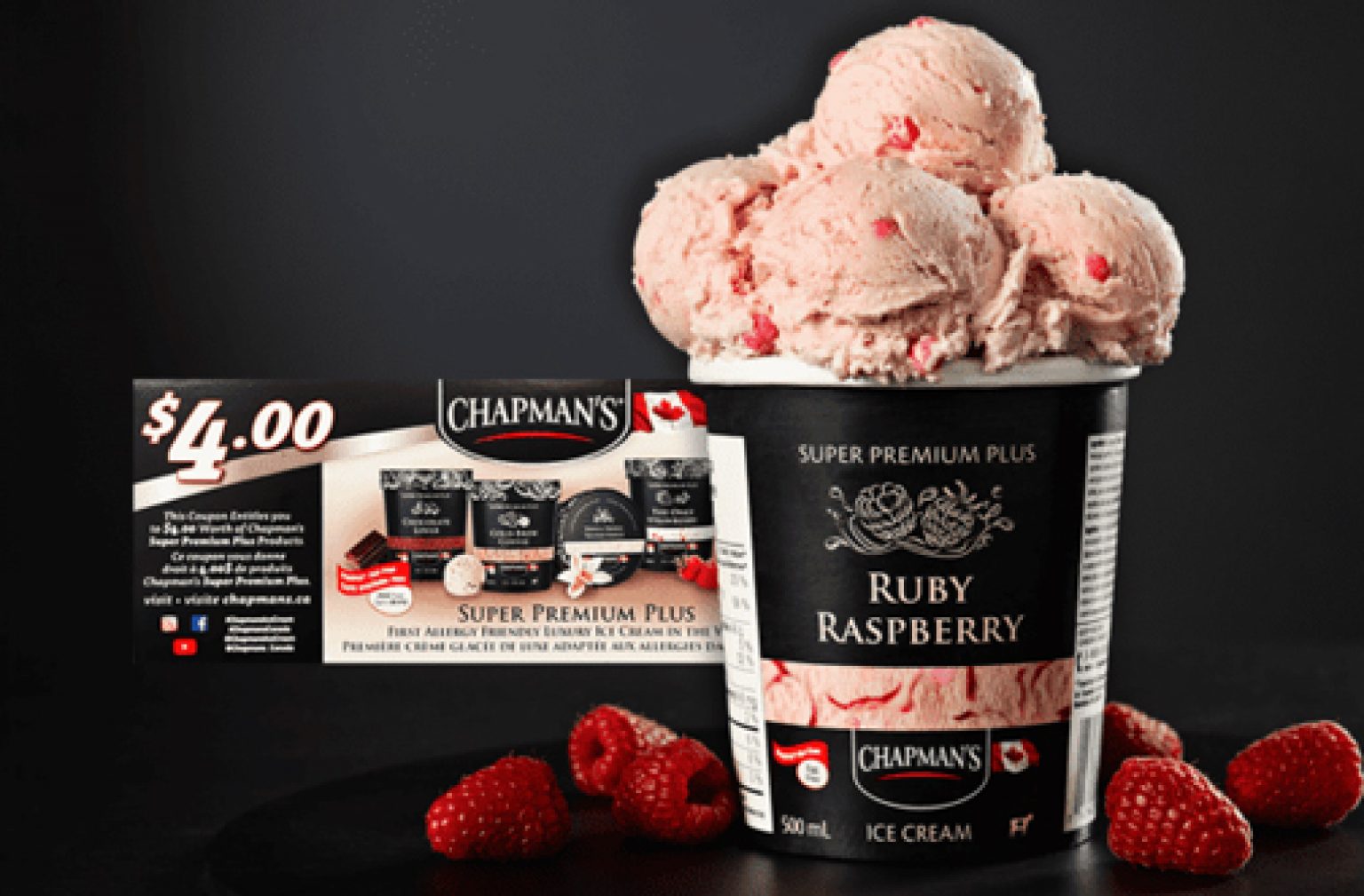 Chapman's Coupon | Super Premium Plus Ice Cream — Deals from SaveaLoonie!
